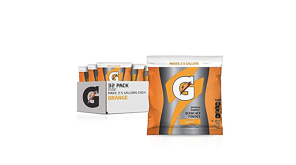 Gatorade Powder Bag Orange - Hydrate and Fuel Performance