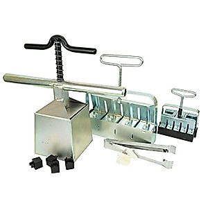 Ladbrooke Genuine Soil Block Maker - 6-Pc. Master Grower Nesting System Includes Maxi, Mini 4, Micro 20, Cubic Inserts, 1" Seed Dibbles, and Grow Tweezers, Made in England