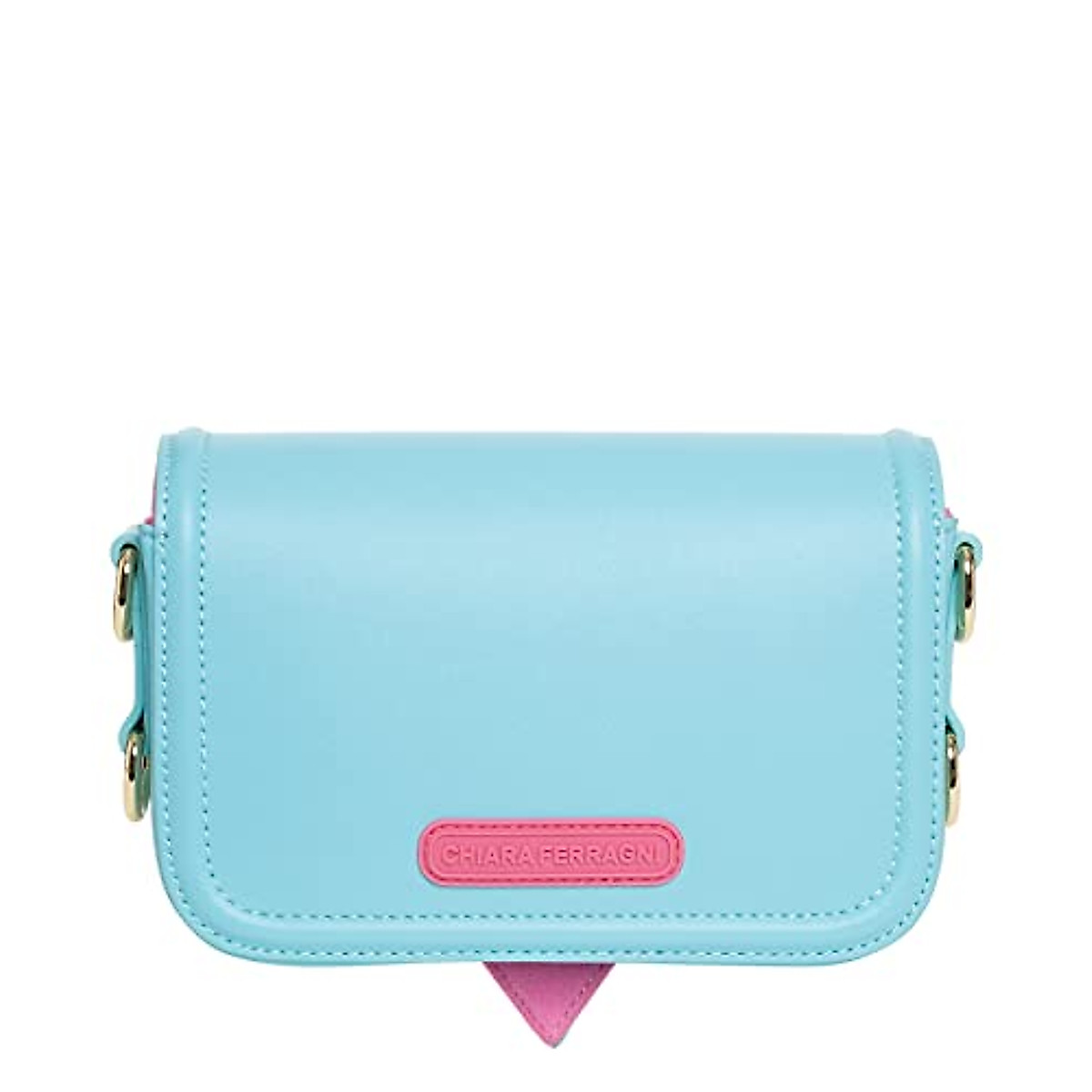 CHIARA FERRAGNI women Eyelike crossbody bags tanager turquoise