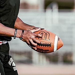 Wilson GST Composite Football - Official Size, Tan