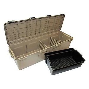 MTM MGC - The Mule Mobile Gear Crate, Water-Resistant, Stackable, Holds 75lbs of Gear, USA Made,