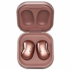 UrbanX Street Buds Live True Wireless Earbud Headphones for Samsung Galaxy A12 - Wireless Earbuds w/Active Noise Cancelling - (US Version with Warranty) - Rose Gold