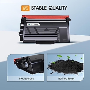 Cool Toner Compatible Toner Cartridge Replacement for Brother TN880 TN-880 TN 880 HL-L6200DW MFC-L6700DW MFC-L6800DW HL-L6200DWT HL-L6300DW MFC-L6900DW Super High Yield Printer Black Ink 4Pack