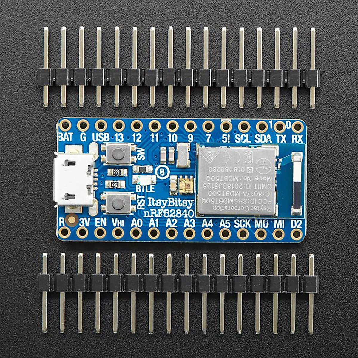 Adafruit ItsyBitsy nRF52840 Express - Bluetooth LE Ada 4481