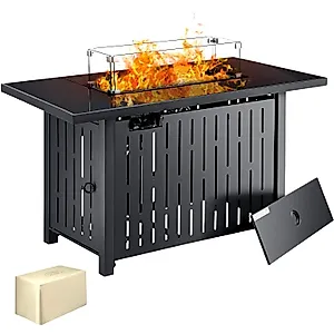 Flamaker Fire Pit Table 42 inch…