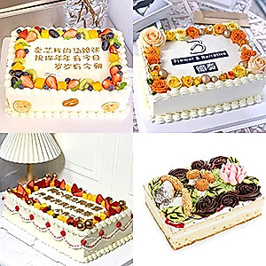 Silicone Cake Mold Kitchen Baking Plate Bakeware Non-stick Bread Moulds DIY Baking Pastry Pan Cake Molds For DIY Baking DIY Cake Baking Mold