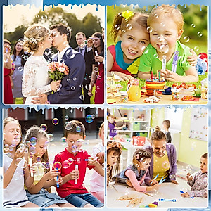 Winrayk 48Pcs Frozen Mini Bubble Wand Bubbles Party Favors for Kids Bubbles Bulk Birthday Gift Toy Prizes Valentine Christmas Wedding Snowflake Bubbles Frozen Party Favors Supplies Goodie Bag Stuffers