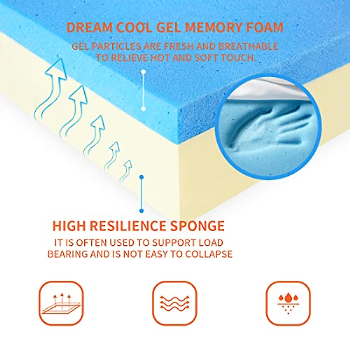 luckyvo Extra Large Dog Bed for Extra Large Dogs, Orthopedic Dog Bed with Washable Removable Cover,Waterproof Dog Bed for Crate, Memory Foam Dog/Pet Bed(41x29x3 inch, Grey)