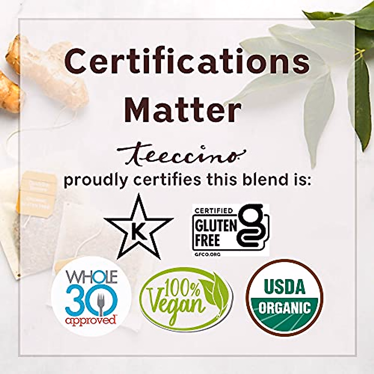 Teeccino Dark Roast Dandelion Tea - Rich & Roasted Herbal Tea That’s Caffeine Free & Prebiotic with Detoxifying Dandelion Root, 25 Tea Bags (Pack of 3)