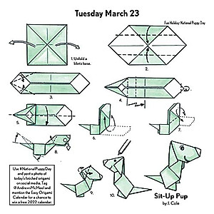 Easy Origami 2021 Fold-A-Day Calendar