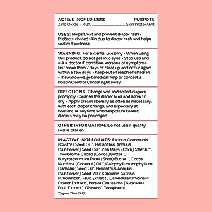 Hello Bello Diaper Rash Cream, Vegan Cruelty-Free Non-Nano Zinc Oxide, 4 fl. oz (Pack of 3)