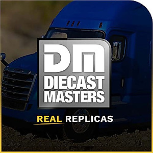 Diecast Masters RC Truch Freightliner Cascadia Truck | Fully Functional Radio Control Raised Roof Sleeper Cab | 1:16 Scale Model Remote Control Truck, RC Semi Truck | Diecast Model 27006