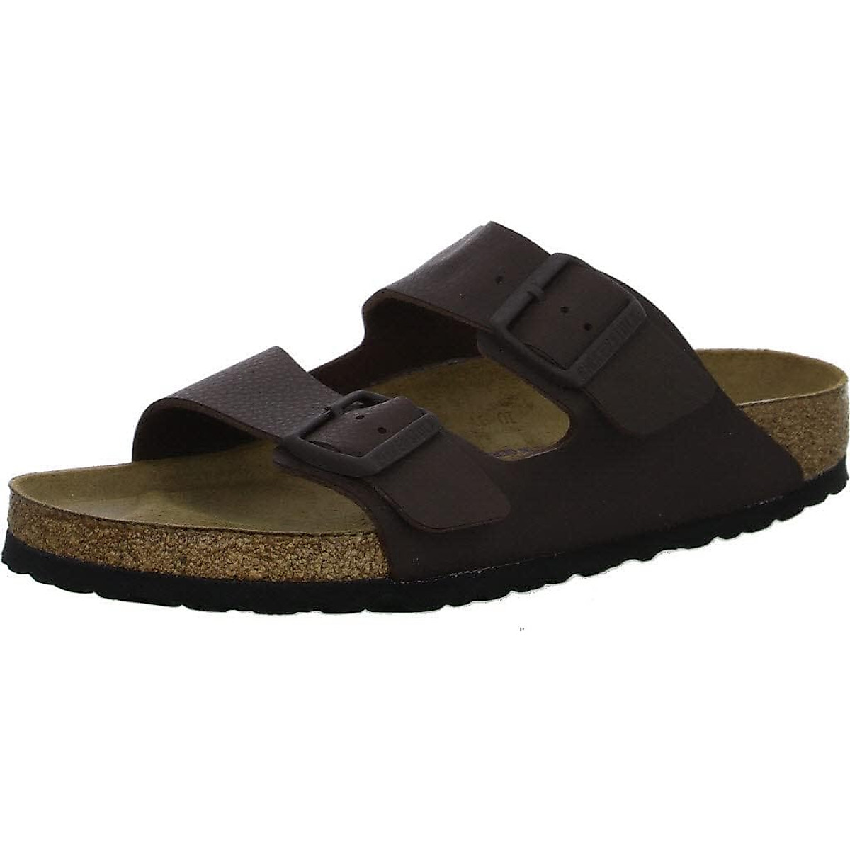 Birkenstock Arizona BS 2 Strap Birko Flor Sandal (Brown, US 12/12.5F -10/10.5M)