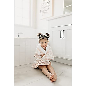 Premium Knit Hooded Bath Towel"Kiana" by Copper Pearl
