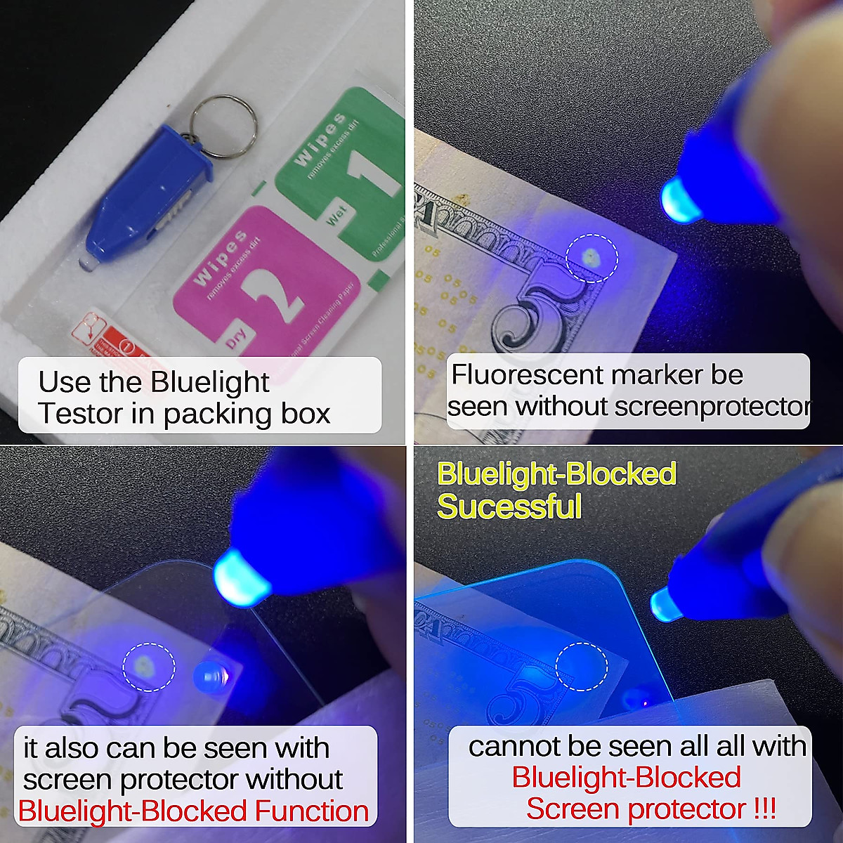 Umhlaba Anti Bluelight Compatible With iPad 9th Generation Screen Protector 10.2 inch 8th 7th Gen 7 8 9 th Tempered Glass 9H Blue Light Blocked 2 pack 2021