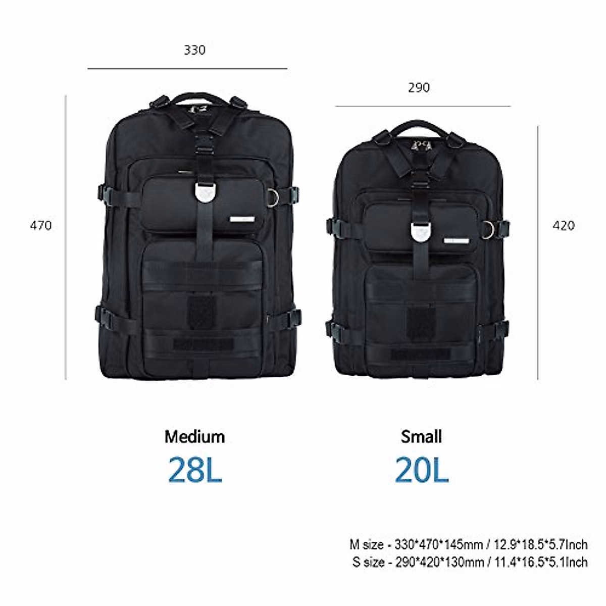 BTS X AGATHA Travel Edition Canvas Backpack Rucksack School College Backpacks for Unisex, Jean - Medium (0.98 cu ft)