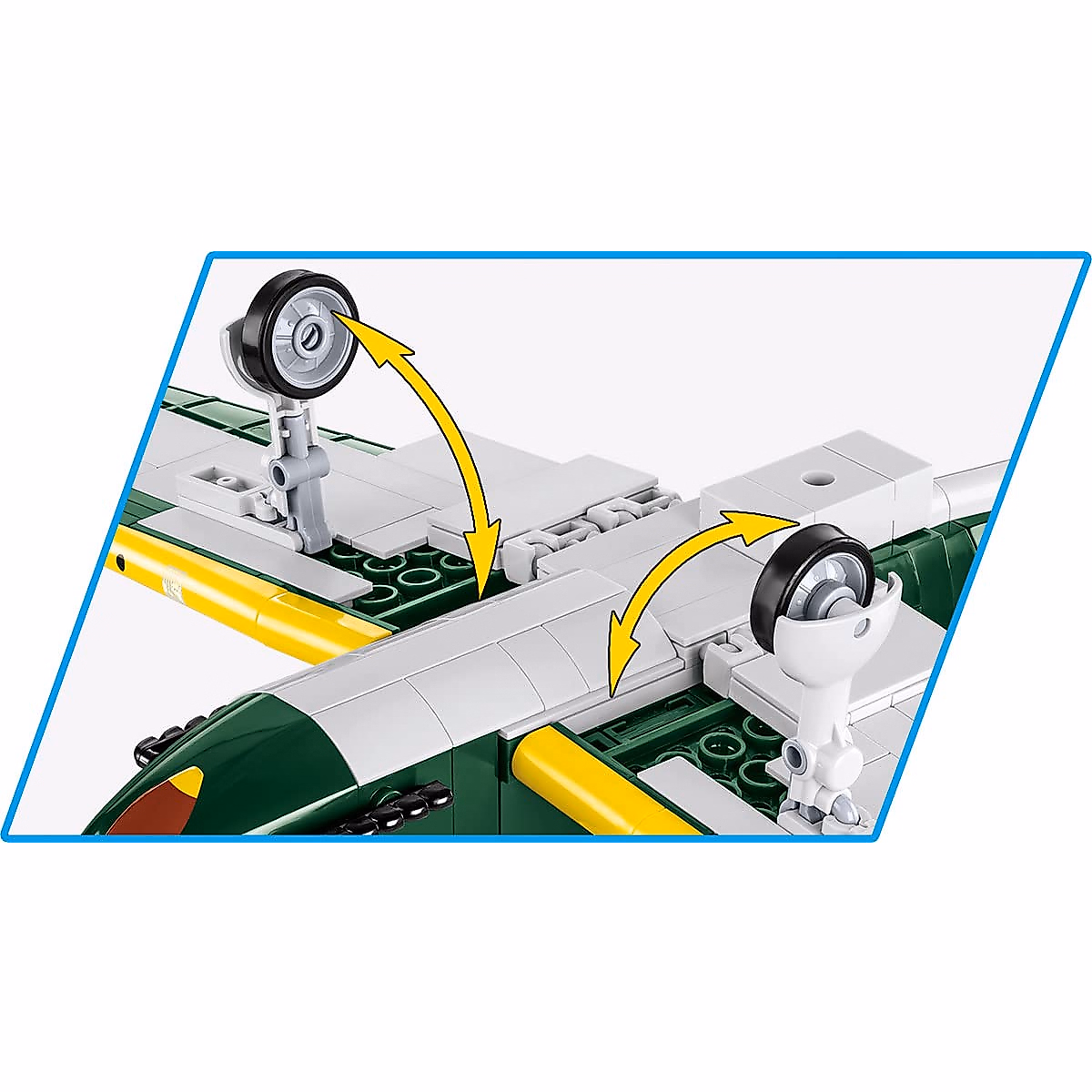 COBI Historical Collection WWII Kawasaki KI-61-I Hyen (Tony) Plane