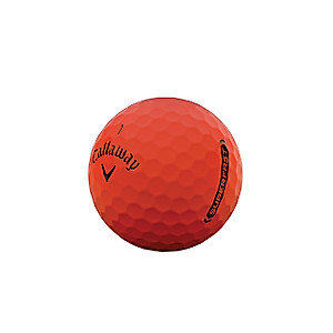 Callaway Golf Superfast Bold Golf Balls, Red