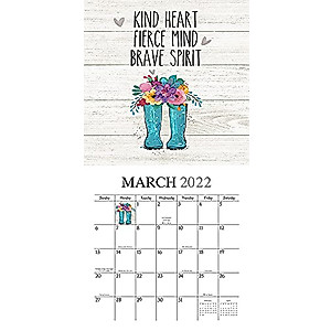 Love The Journey 2022 12 x 12 Inch Monthly Square Wall Calendar by Hopper Studios, Stationery Design Photography