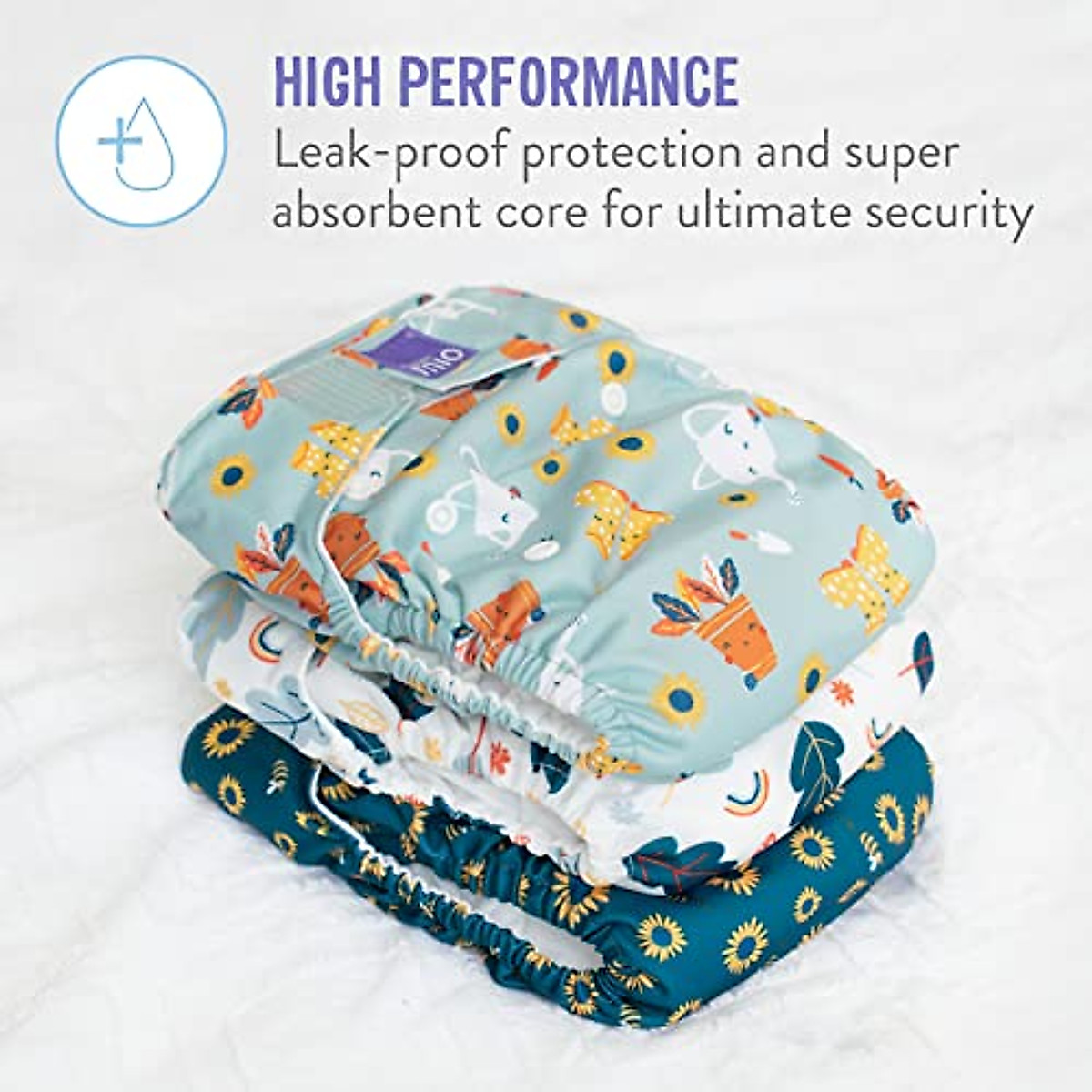 Bambino Mio, miosolo Classic Cloth Diaper Set, get Growing