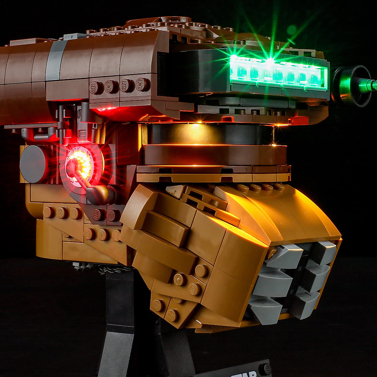 BRIKSMAX Led Lighting Kit for LEGO-75351 Princess Leia (Boushh) Helmet - Compatible with Lego Star Wars Building Blocks Model- Not Include Lego Set