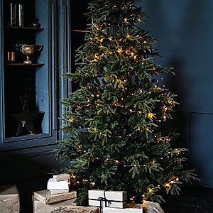 Metaku 2 Pack 33Ft 100 LED Fairy Lights Battery Operated String Lights with Remote Timer, LED Twinkle Lights for Bedroom, Party, Wedding, Centerpiece, Christmas Tree (Warm White)