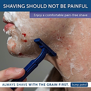 Bump Patrol Cool Shave Gel 4 Ounce Tube (Sensitive) (118ml)