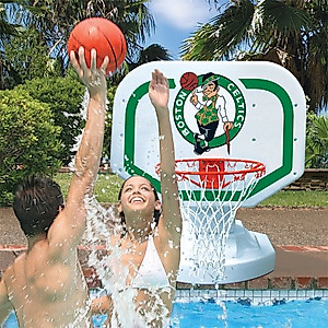 Poolmaster Boston Celtics NBA USA Competition-Style Poolside Basketball Game