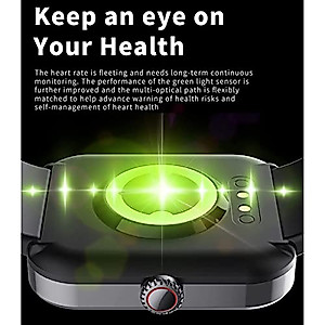 F57L Bluetooth Fashion 𝙎𝙡𝙚𝙚𝙥 𝙢𝙤𝙣𝙞𝙩𝙤𝙧𝙞𝙣𝙜 Smartwatches Temperature Sports Waterproof Men Women Smart Watch Fitness Tracker Black Silicone Couple Watches Compatible with Android iOS