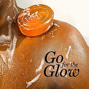 PEARS Soap, Face & Body Soap, Amber – Pure & Gentle Transparent Bar Soap, Moisturizing Glycerin Soap with Natural Oils for Pampered, Glowing Skin, 3.53 Oz (Pack of 2)