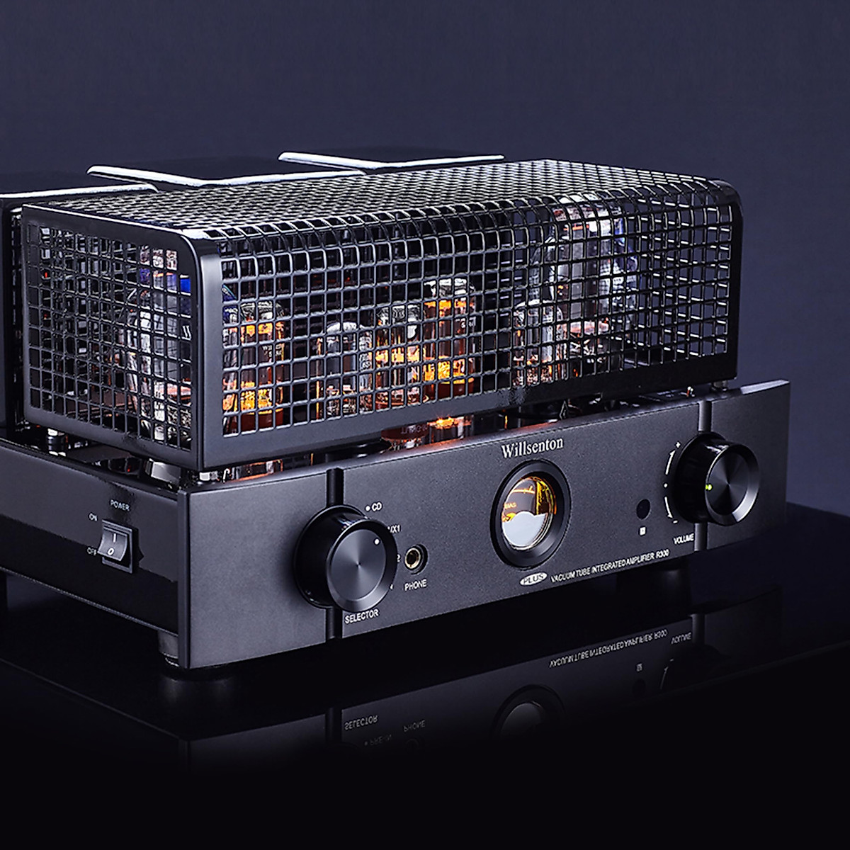 Willsenton R300 Plus Tube Amplifier 300Bx2 Single-Ended Class A Integrated Amplifier Power Amplifier Headphones amp All in One