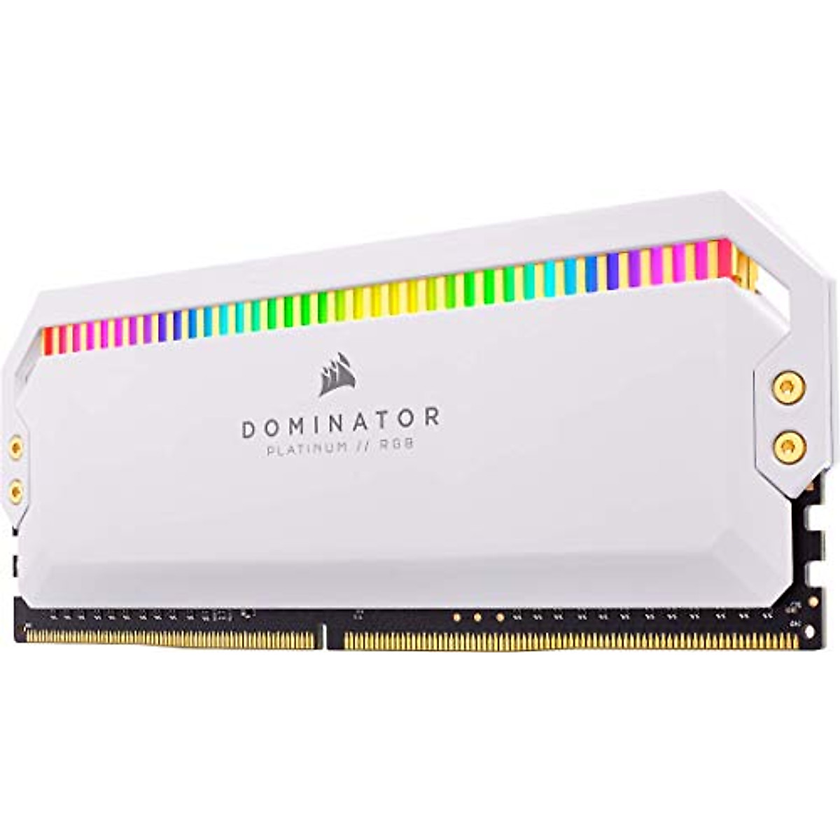 Corsair Dominator Platinum RGB 32GB (4x8GB) DDR4 3200 (PC4-25600) C16 1.35V Desktop Memory - White