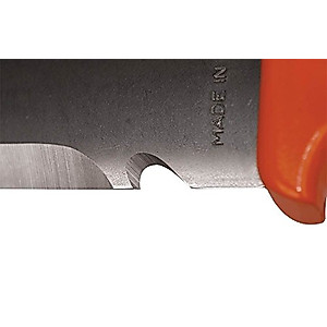 A.M. Leonard Deluxe Soil Knife, Orange – Hori Hori w/ 6-Inch Stainless Steel Blade