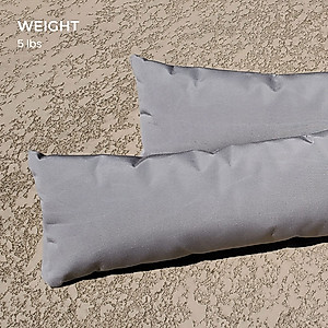 Aqua Outdoors in-Pool Chaise Set - Two Chaises - Two Headrest Pillows and One in Pool Side Table - for ledges up to 9" inches (White Granite-Blue)