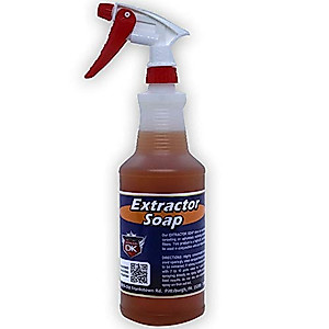 Detail King Car Interior Extractor Soap - Auto Fabric Cleaner - 32 Oz