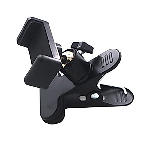 Cell Phone Holder, Guitar Bass Head Phone Holder, Live Broadcast Bracket Clip for Smart Phones with 360° Swivel Adjust(1Pc Phone Holder)