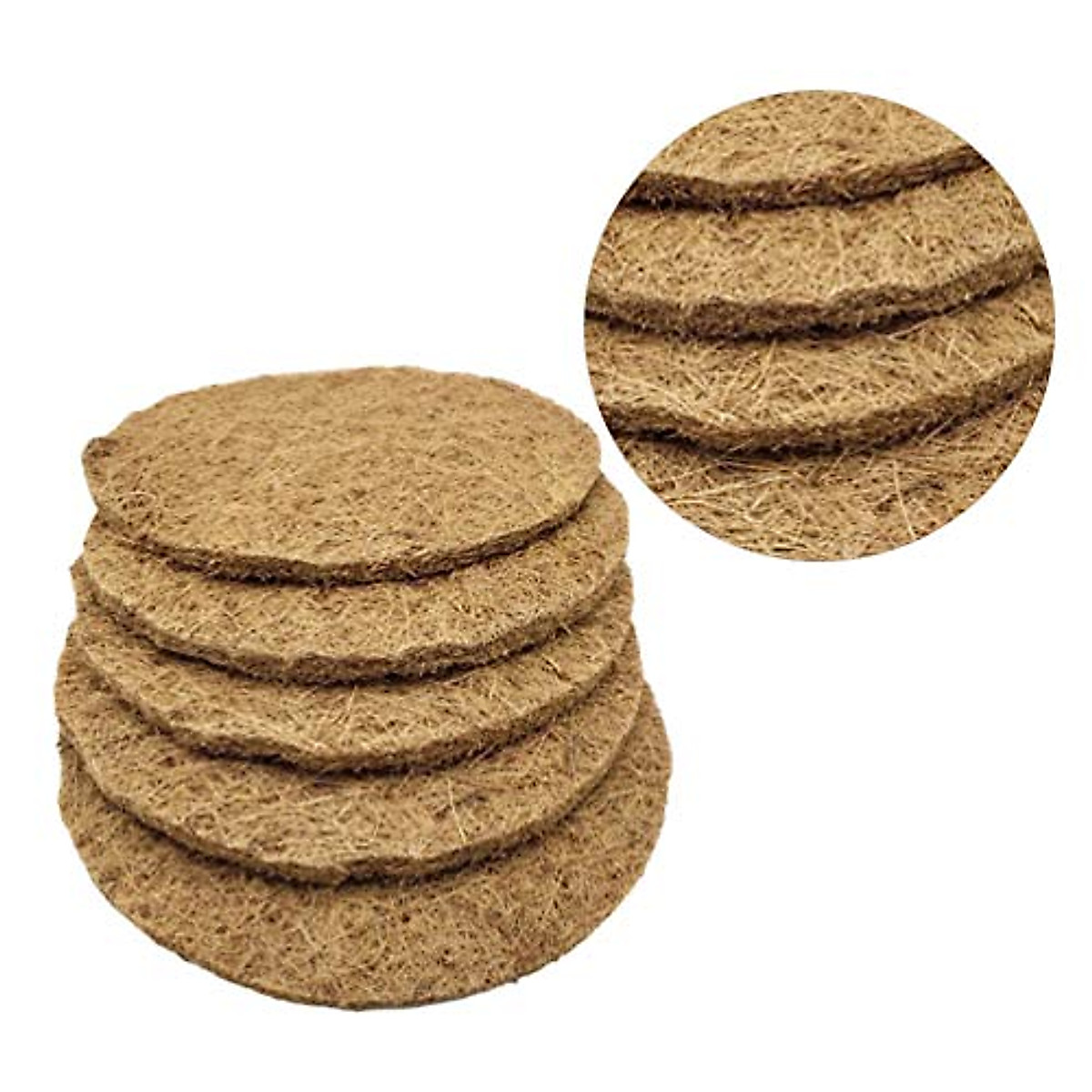 balacoo 5pcs Bird Nesting Materials Bird Breeding Nest Bird Eggs Mat for Pigeon Smalll Animals