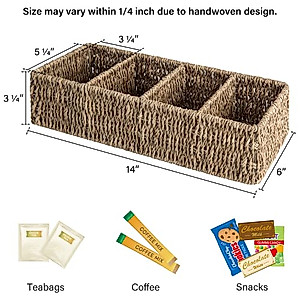 StorageWorks Seagrass Storage Baskets
