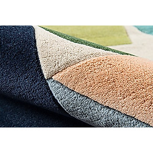 Novogratz Delmar Collection Wright Area Rug, 5'0" x 8'0", Multicolor