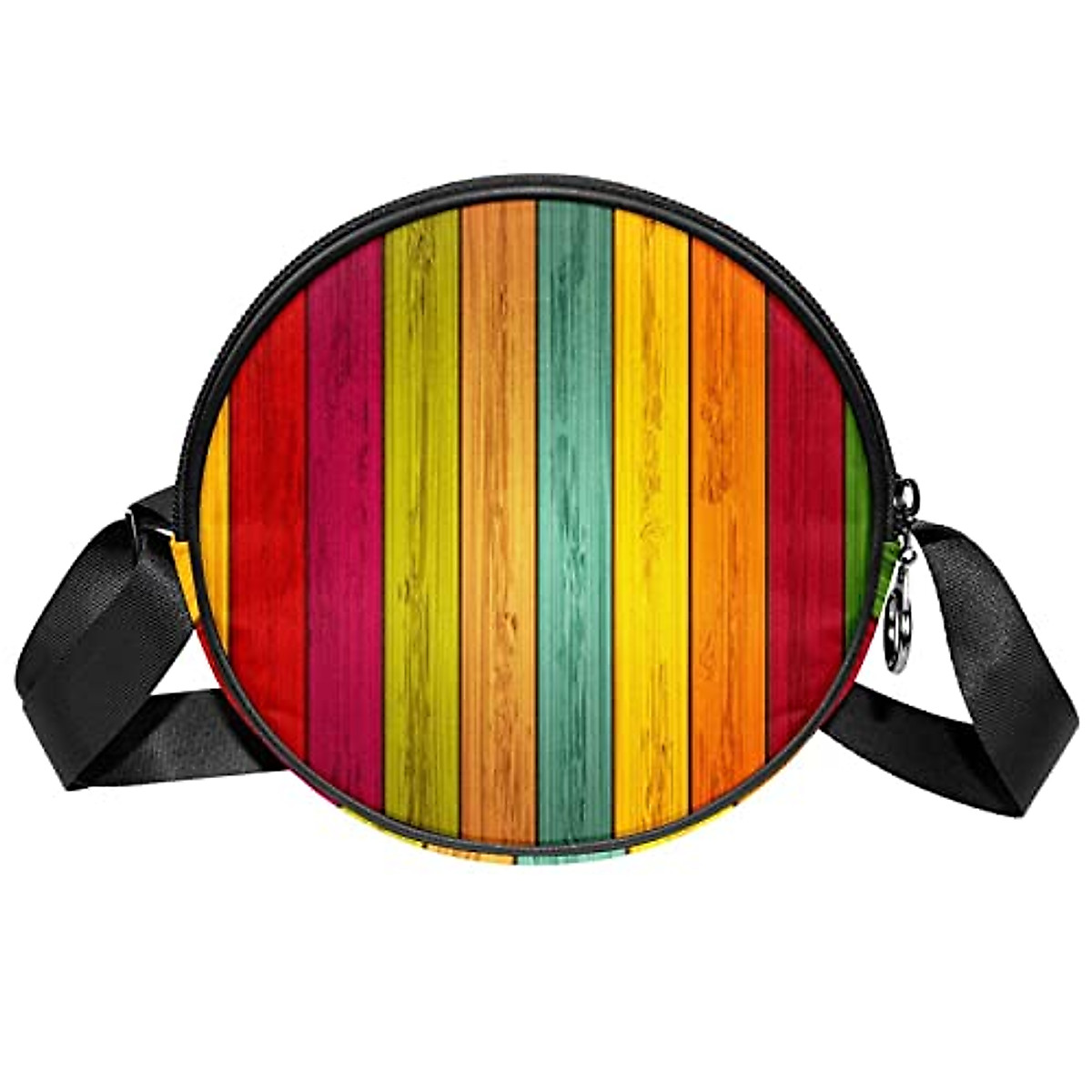 NigelMu Crossbody Bags for Women,retro colorful wood pattern,Travel Bag Purses and Handbags Shoulder Bag Messenger Bag