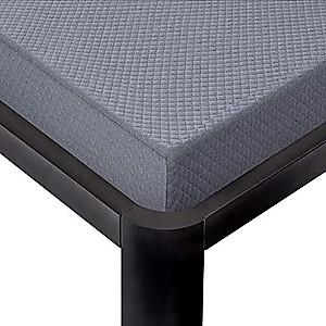 Sleeplace Multi Layer Tri-Folding Memory Foam Topper, Single, Blue-grey