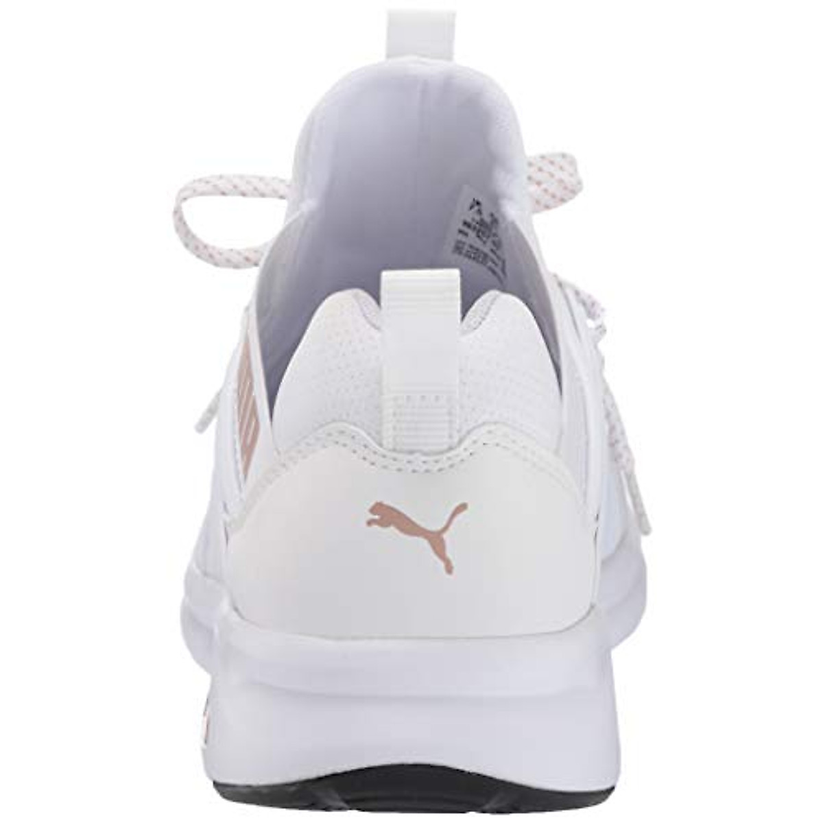 PUMA Women's Enzo 2's Cross Trainer, White-Rose Gold, 10 M US