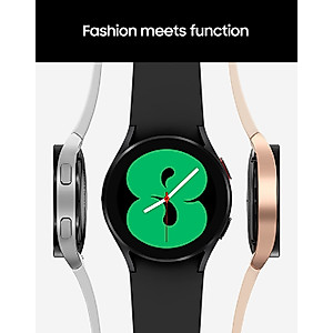 SAMSUNG Galaxy Watch 4 44mm Smartwatch with ECG Monitor Tracker for Health, Fitness, Running, Sleep Cycles, GPS Fall Detection, Bluetooth, US Version, Black