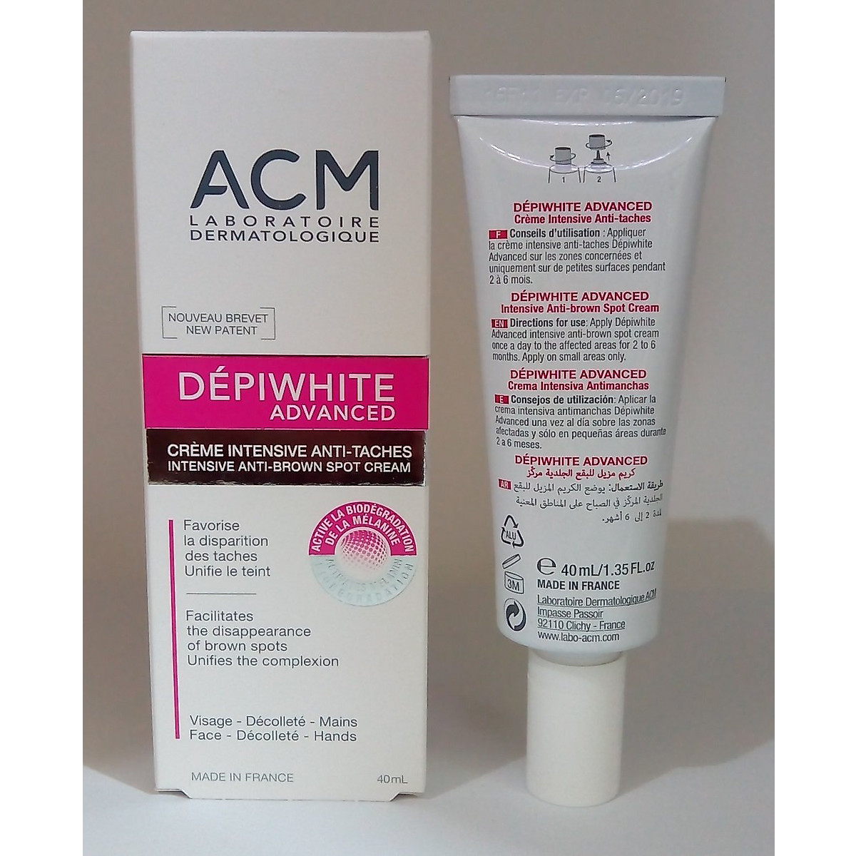 ACM Depiwhite Advanced Anti-Taches & Anti-Brown Spot cream 40 ML