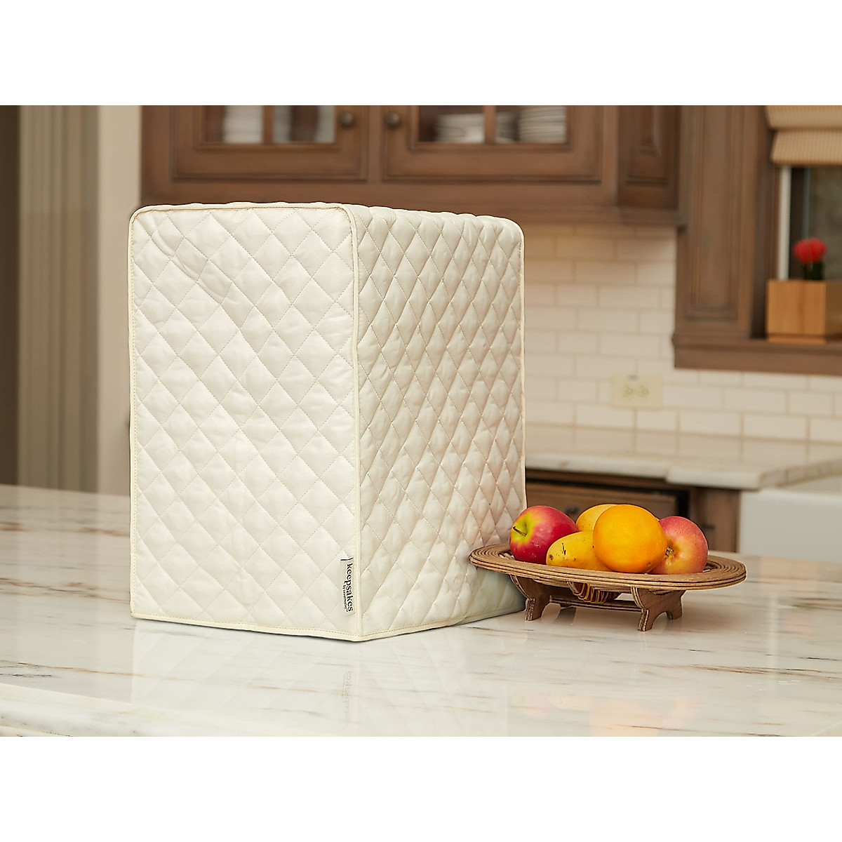 Covermates Keepsakes - Blender Cover – Dust Protection - Stain Resistant - Washable – Appliance Cover, Cream