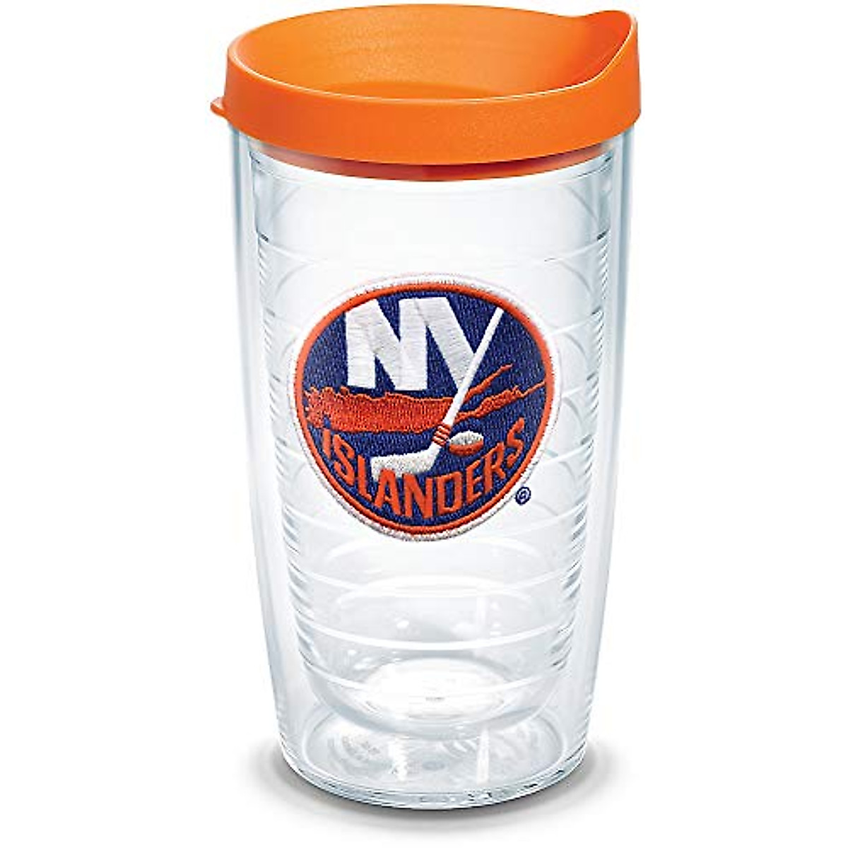 Tervis Made in USA Double Walled NHL New York Islanders Insulated Tumbler Cup Keeps Drinks Cold & Hot, 16oz, Primary Logo