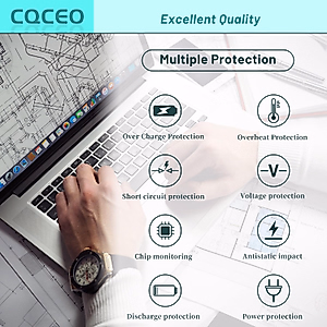 CQCEO FZ-VZSU84U Battery for Panasonic FZ-G1 FZ-G1AABDXER Toughpad FZ-G1 Series FZ-VZSU84R FZ-VZSU96U FZ-VZSU96AU FZ-VZSU84K FZ-VZSU84A2K FZ-VZSU84A2R FZ-VZSU84A2U FZ-VZSU84AK FZ-VZSU84AR 10.8V 45Wh