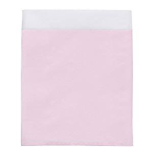 NOJO Dreamer Watercolor Floral 8 Piece Nursery Crib Bedding Set, Rose/Pink/White