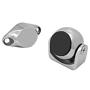 ISURE MARINE Door Stopper 316 Stainless Steel Door Stopper Magnet Door Holder Catch Installation for Yacht Boat Motorhome