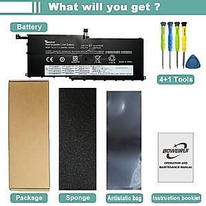 00HW028 01AV458 01AV439 SB10F46466 Battery lenovo thinkpad x1 yoga gen battery for Lenovo Thinkpad X1 Carbon 4th Gen 4 2016 ThinkPad X1 Yoga Gen1/Gen2 Series Laptop 01AV409 01AV457 SB10F46467 01AV438